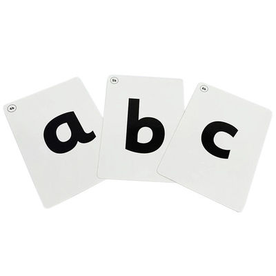 Black And White Super Simple Alphabet Flashcards 57*87mm