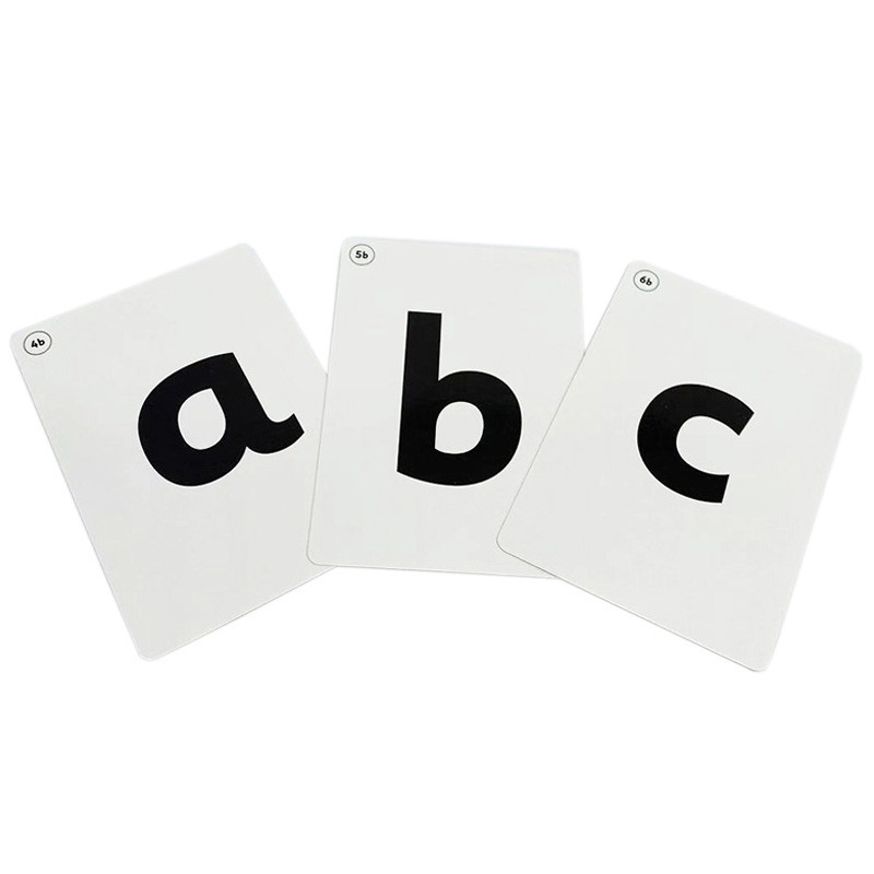 Black And White Super Simple Alphabet Flashcards 57*87mm