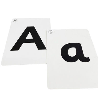 Black And White Super Simple Alphabet Flashcards 57*87mm