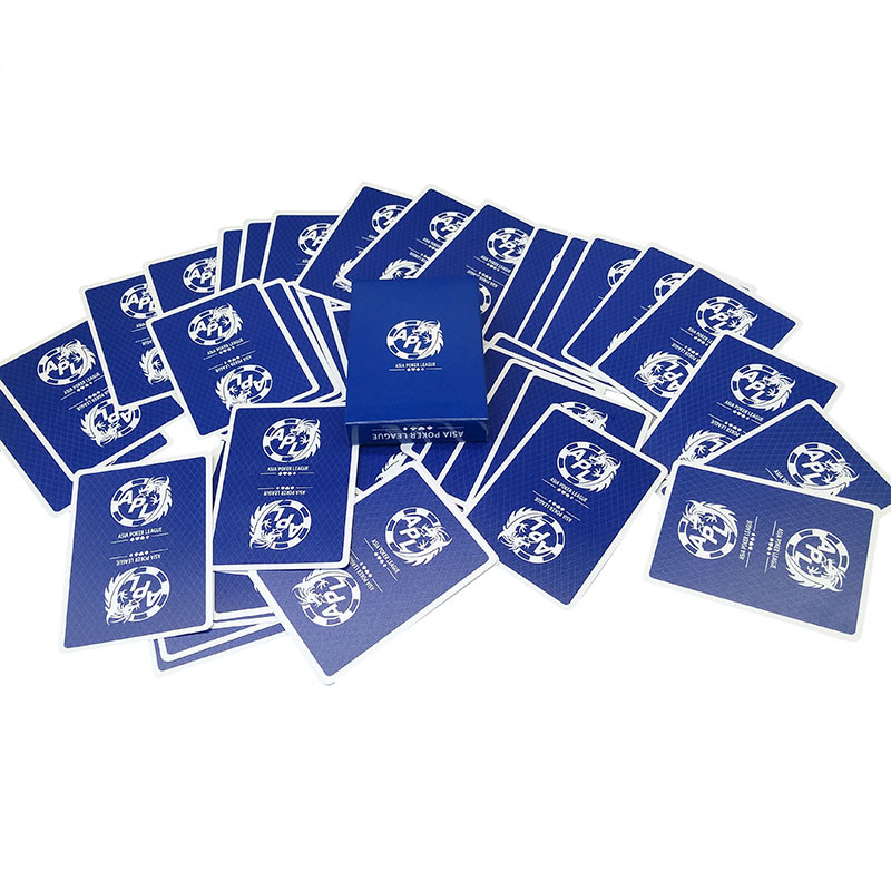 100 Percent Pvc Waterproof Plastic Playing Cards custom 63*88mm