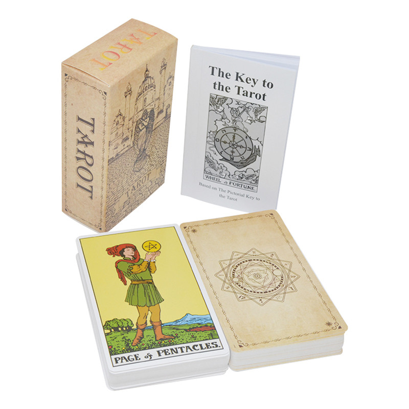 Unique Tarot Deck Tarot 63x88mm Mat With Guidebook Entertainment