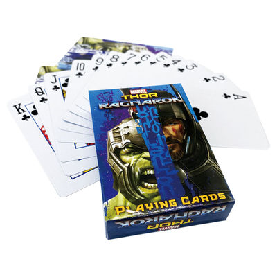 OEM Varnishing Custom Playing Cards Front And Back Printing